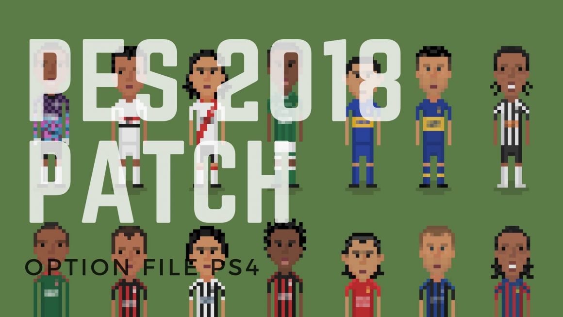 PES 2018 Patch Anleitung – Option File Update 2025 (PS4)
