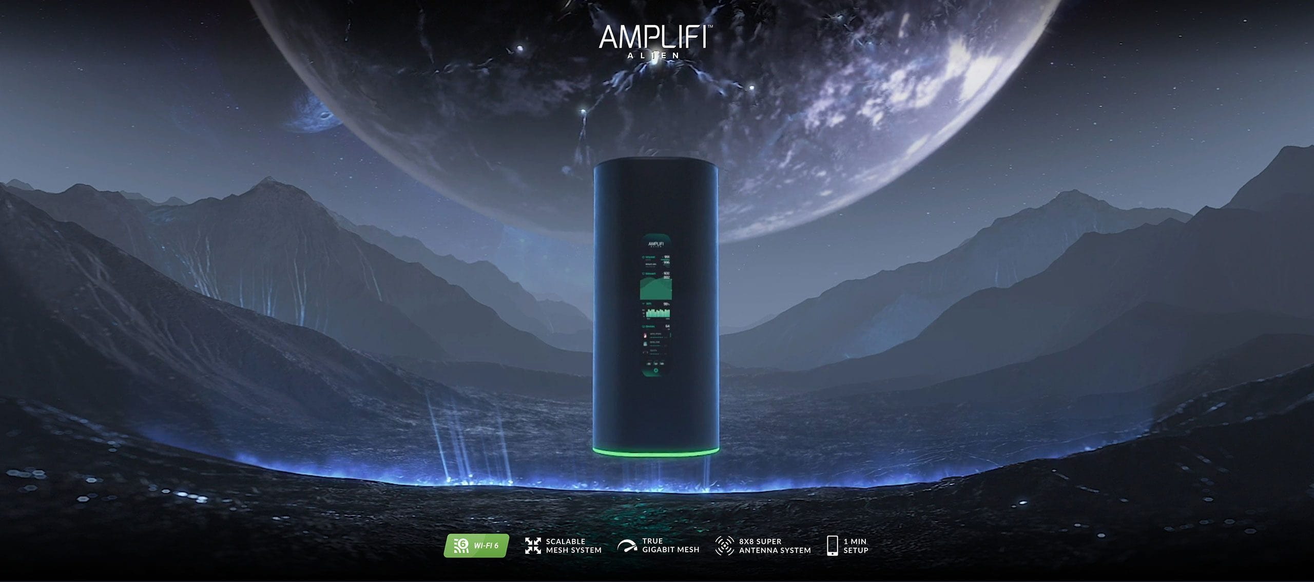 AmpliFi Alien – TriBand WiFi 6 Router startet nun auch in Europa