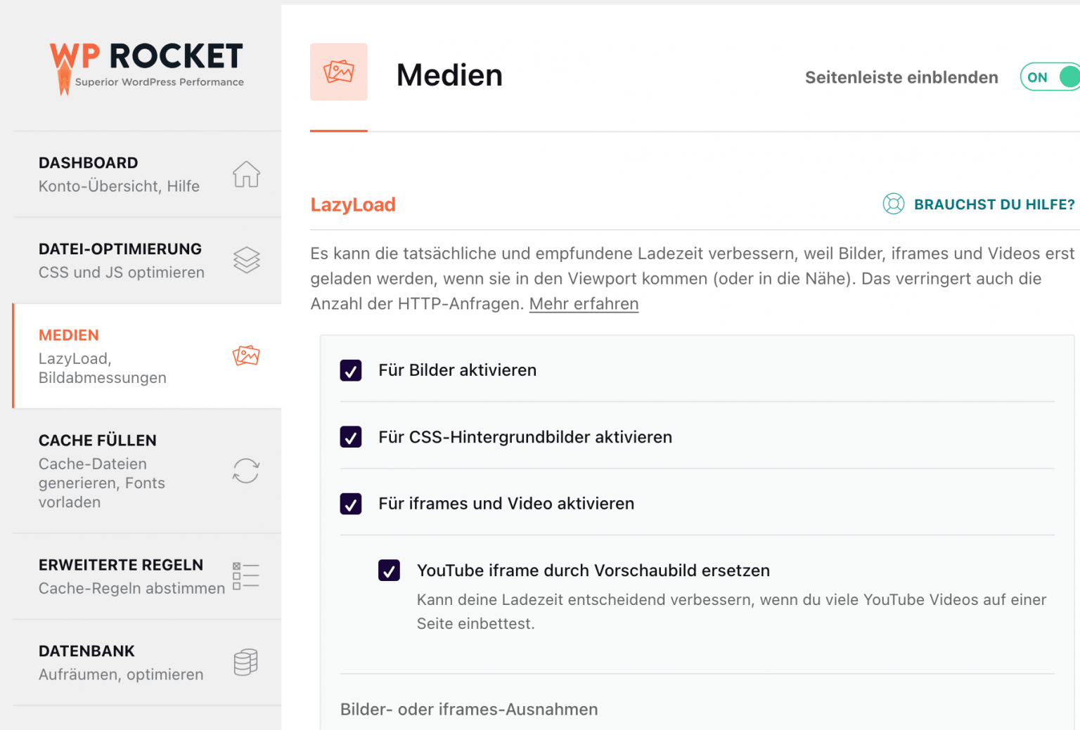WP Rocket 3.17: Lazy Rendering und bessere INP-Performance