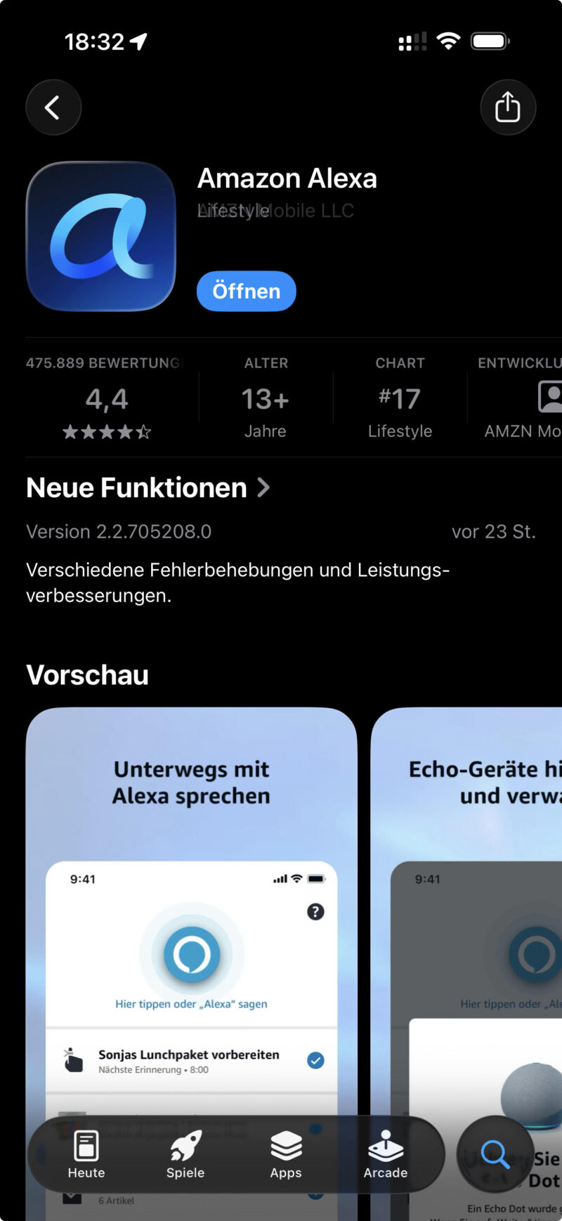 Alexa App: Neues Logo & Design-Update rollt ab sofort aus